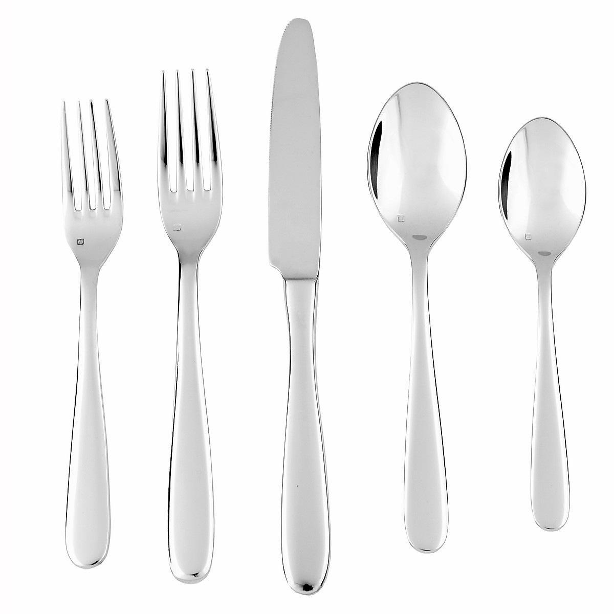 Fortessa Grand City 18/10 Stainless Steel Flatware Marrow Spoon, Set of 12