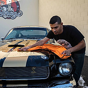 Chemical Guys MIC_725 Microfiber Drying Towel (36" x 25") , Orange