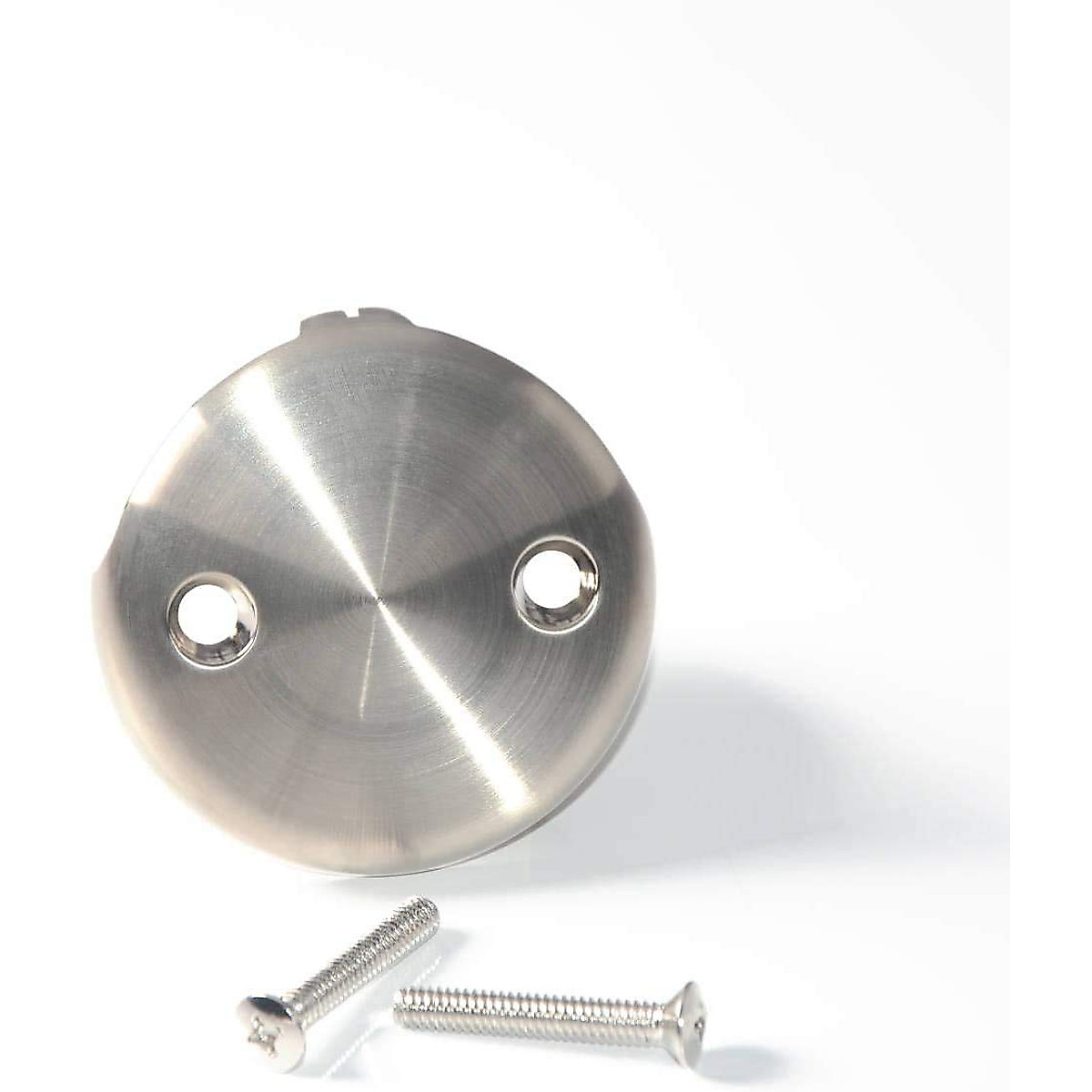 Bathtub Drain Conversion Kit Assembly, Lift and Turn Tub Drain Kit, Brass Construction Easy Installation (Brushed Nickel)