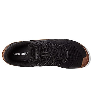 Merrell Women's Trail Glove 7 Sneaker, Black/Gum, 11