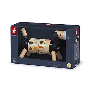 Janod - Sweet Cocoon Shapes and Colors Dog - Ages 2+ - J04421