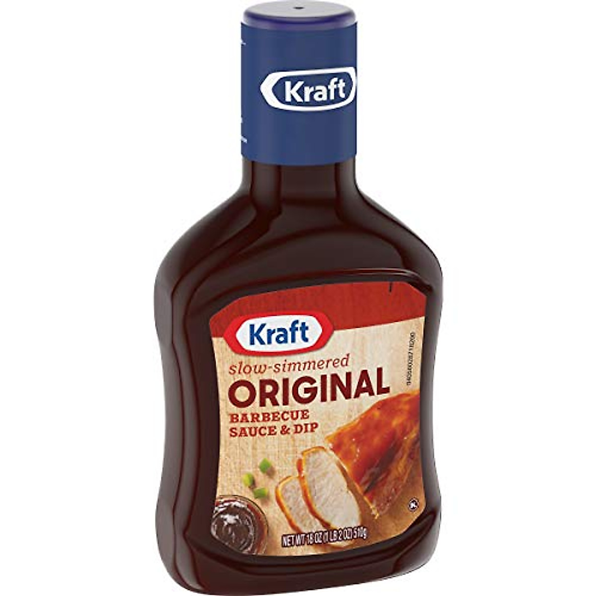 Kraft Original Slow-Simmered BBQ Barbecue Sauce (18 oz Bottle)