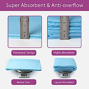 IMMCUTE Dog Pee Pads Extra Large 28"x34", X-Large Training Puppy Pee Pads Super Absorbent & Leak-Proof, XL Disposable Pet Piddle Pad and Potty Pads for Dogs, Puppies, Doggie (XLarge:28"*34"- 30 Ct)