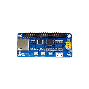StackyPi - Stackable Raspberry Pi HAT Based on Raspberry Pi RP2040 MCU, Helps to Run The Raspberry Pi Hats via The Pico Zero RP2040