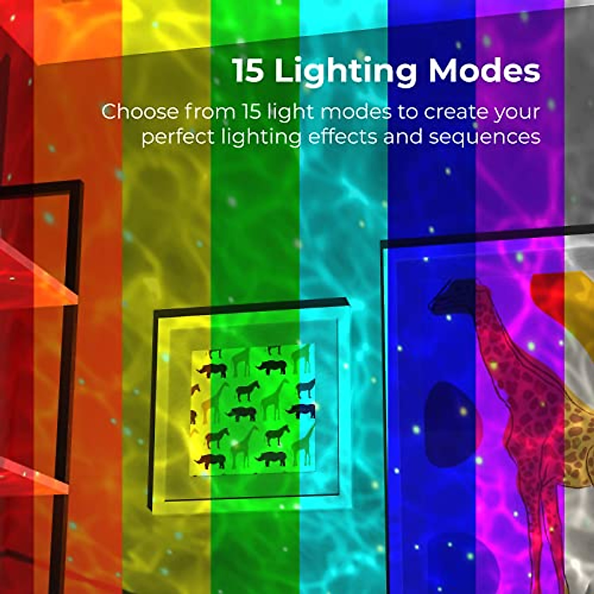 i-box Astral, Galaxy Projector, Bluetooth Speaker, Night Light, LED Lights, RGB Light Display, Tilt Wide Angle, Bedroom Accessories, Room Decor, Remote Control, Christmas Gift for Kids Adults