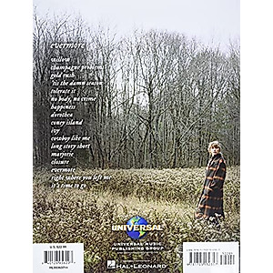 Taylor Swift - Evermore Piano/Vocal/Guitar Songbook