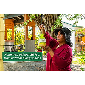 RESCUE! Outdoor Fly Trap - Reusable - 4 Traps