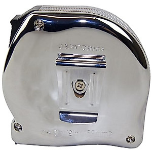 Komelon 435HV High-Visibility Professional Tape Measure, 35-Feet by 1-Inch, Chrome