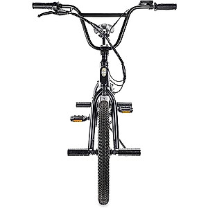 SWFT Electric BMX Bike- 35mi Operating Range, 20mph, 20” Performance Wheels, Front & Back Pegs, LCD-Display, Adult E Bike- Black