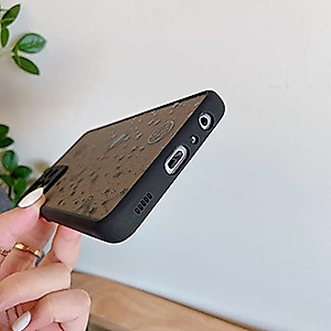 ZTOFERA Compatible with Samsung Galaxy A32 5G, Planet Sky Star Pattern Protective Phone Case Translucent Frosted Hard PC Back Case Shockproof Silicone Bumper Cover for Galaxy A32 5G, White Sky