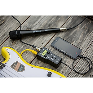 Saramonic SmartRig+UC 2-Channel USB-C Audio Interface w/XLR, 1/4" & 1/8" Inputs & Headphone Out for iPhone 15, Android Mobile Devices, Computers, New iPad & More