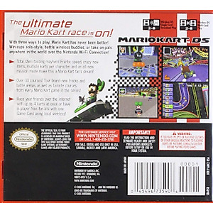 Mario Kart DS - Red Case Packaging Version