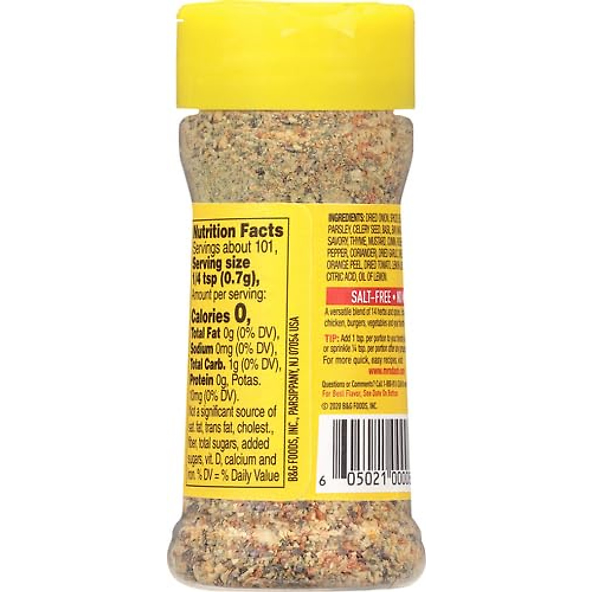 Dash Salt-Free Seasoning Blend, Original, 2.5 Ounce