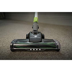 Sweepovac Incredibly Powerful 18Kpa StickVac Cordless Battery Operated Lightweight Stick Vacuum Cleaner Hard Floors, Carpets, Cars, Pets