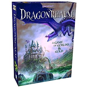 Gamewright Dragonrealm – A Strategy Card and Dice Game of Goblins & Gold