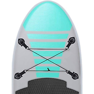 Pmsanzay 4 Pack, Heavy Duty Suction Cup Hooks Anchor with Straps, Strong Suction Cup Tie Downs - Double Suction, for PVC Inflatable Boat Raft Dinghy Kayak SUP