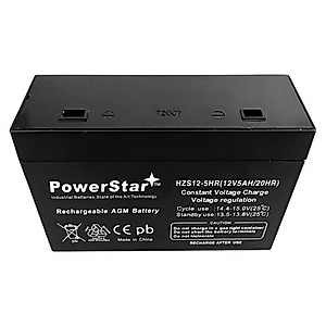 PowerStar HC1221W CSB Battery for APC ups RBC21 BF500 500U 400C