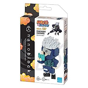 nanoblock - Naruto Shippuden - Kakashi Hatake, Character Collection Series Building Kit