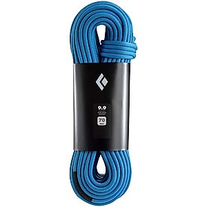 Black Diamond Equipment 9.9 Climbing Rope - Dual Blue - 60M