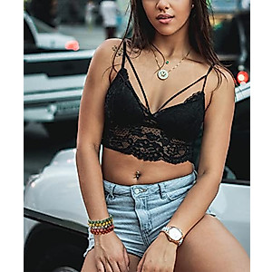 BOMAIL 5PCS 8mm Semi-Precious Gemstone Bracelet for Women Men Reiki Healing Crystal Beaded Bracelets Stretch Round Beaded Bracelet Unisex Jewelry Gifts