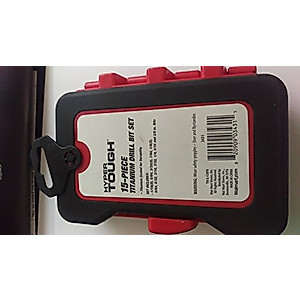 High Speed Drill Bit Set - 15 Pc