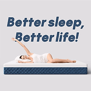 Giantex 10-Inch Full Size Mattress, Hybrid Mattress w/Gel Infused Memory Foam & Bamboo Charcoal Foam, Medium Plush Mattress w/Breathable Jacquard Fiber Cover, CertiPUR-US, Mattress in a Box