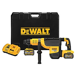 DEWALT DCH775X2 60V MAX* 2 In. Brushless SDS MAX Combination Rotary Hammer Kit