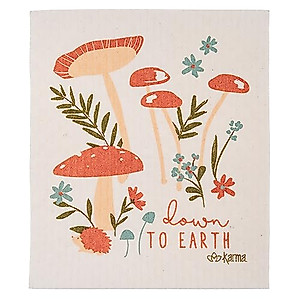 Karma Swedish Dishcloths S/4 Mushroom