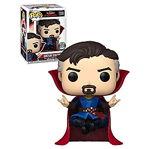 POP Marvel: Doctor Strange Multiverse of Madness - Doctor Strange Funko Vinyl Figure (Bundled with Compatible Box Protector Case), Multicolor, 3.75 inches