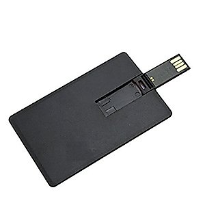 Aneew 64GB Pendrive Black Bank Credit Card USB Flash Drive Memory Stick U Disk