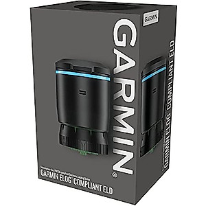 Garmin eLog, Compliant Electronic Logging Device (ELD), No-Subscription Fees, FMCSA Compliant, Supports 9-pin J1939 and 6-pin J1708 Diagnostic Ports (010-01876-00)