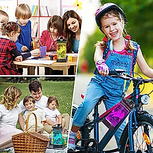 Lampeez Axolotl Water Bottle, Axolotl Gift Light Up Kids with 3D Design- 14 OZ Tritan BPA Free Eco-Friendly - Cool Drinking Cups Gift for School Kids Boy Girl Child Christmas Holiday