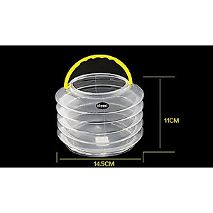 Small Scalable Telescopic Art Plastic Drawing Wash Pen Brush Water Barrel Watercolor Painting Bucket