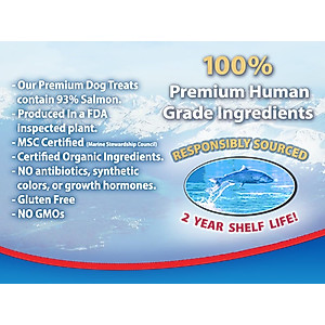 Alaska Puppy Love Wild Alaskan Salmon Jerky 3oz