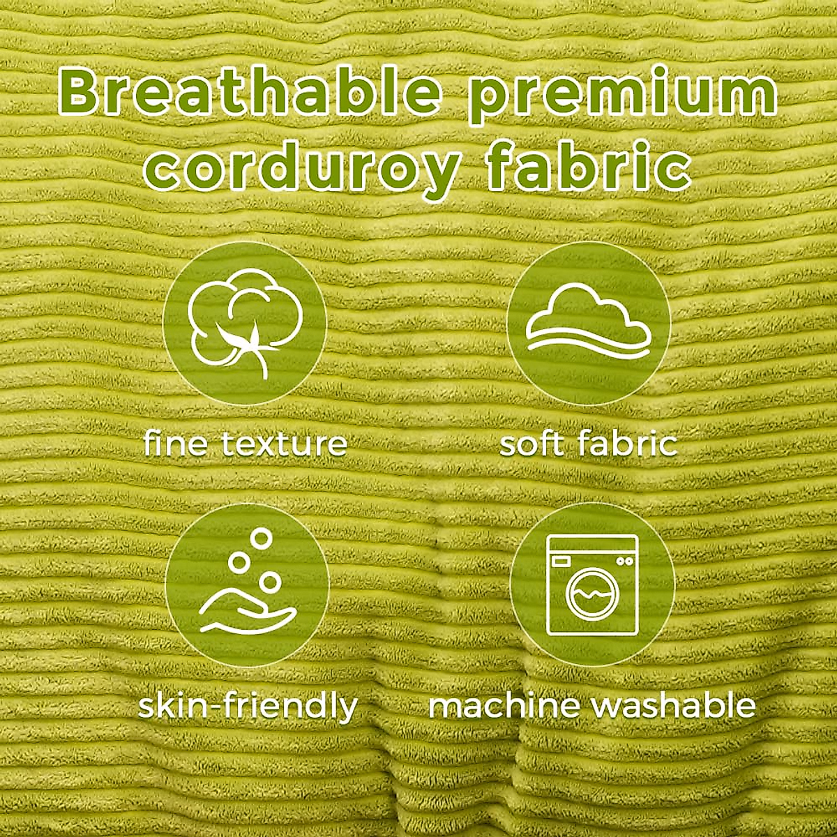 MAXYOYO Giant Bean Bag Chair Bed for Adults, Convertible Beanbag Folds from Lazy Chair to Floor Mattress Bed, Large Floor Sofa Couch, Big Sofa Bed, High-Density Foam Filling, Machine Washable