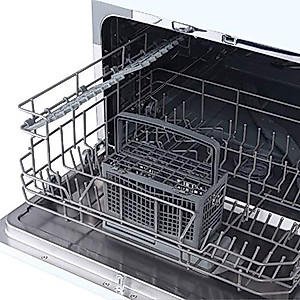 Whynter CDW-6831WES 6 Place Setting LED, White Countertop Portable Dishwasher