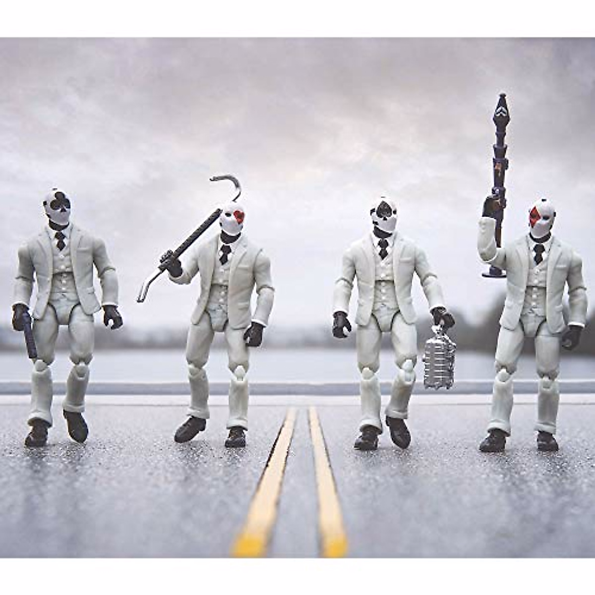 FORTNITE Squad Mode 4 Figure Pack, Highstakes (Amazon Exclusive)