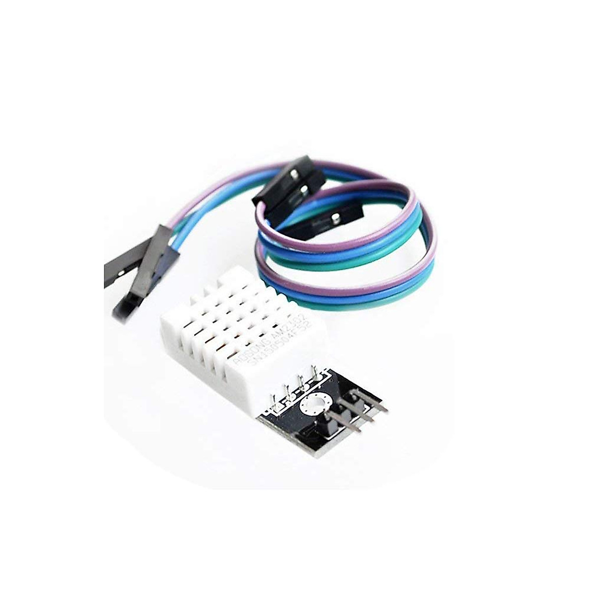AOICRIE 2Pcs DHT22 AM2302 Digital Temperature Humidity Sensor Module Temperature Humidity Monitor Sensor Replace SHT11 SHT15 for Arduino Electronic Practice DIY