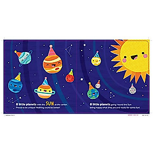 8 Little Planets: A Solar System Book for Kids with Unique Planet Cutouts