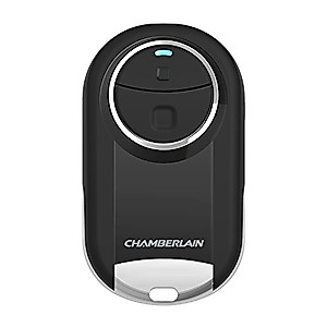 Chamberlain Group MC100-P Universal Garage Door Opener Mini Keychain Remote, Small, Black