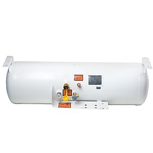 Flame King YSN293 29.3 Gallon RV, Van Or Trailer Horizontal Under Mounted ASME Propane Tank Cylinder