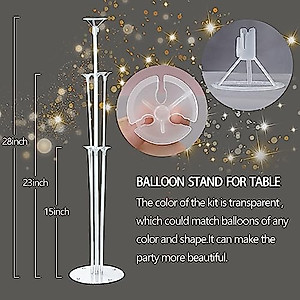 Balloon Stand Kit For Table Centerpieces Pastel Balloons Holder Baby Shower Birthday Party Decorations