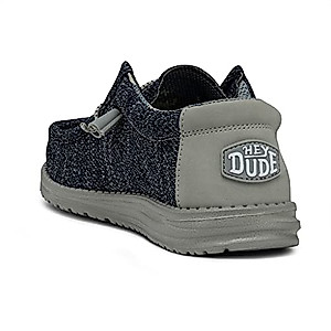 Hey Dude Men's Wally Sox Moonlit Ocean Size 11| Men's Loafers | Men's Slip On Shoes | Comfortable & Light-Weight