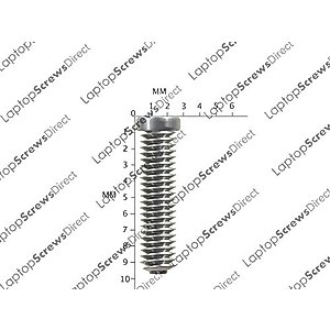 RapidSparesLtd Pack of 100 M2X9 New Sliver Wafer Head Laptop Machine Screw Philips Head