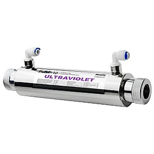 PureDrop UV Light Water Disinfection System with Smart Flow Sensor Switch