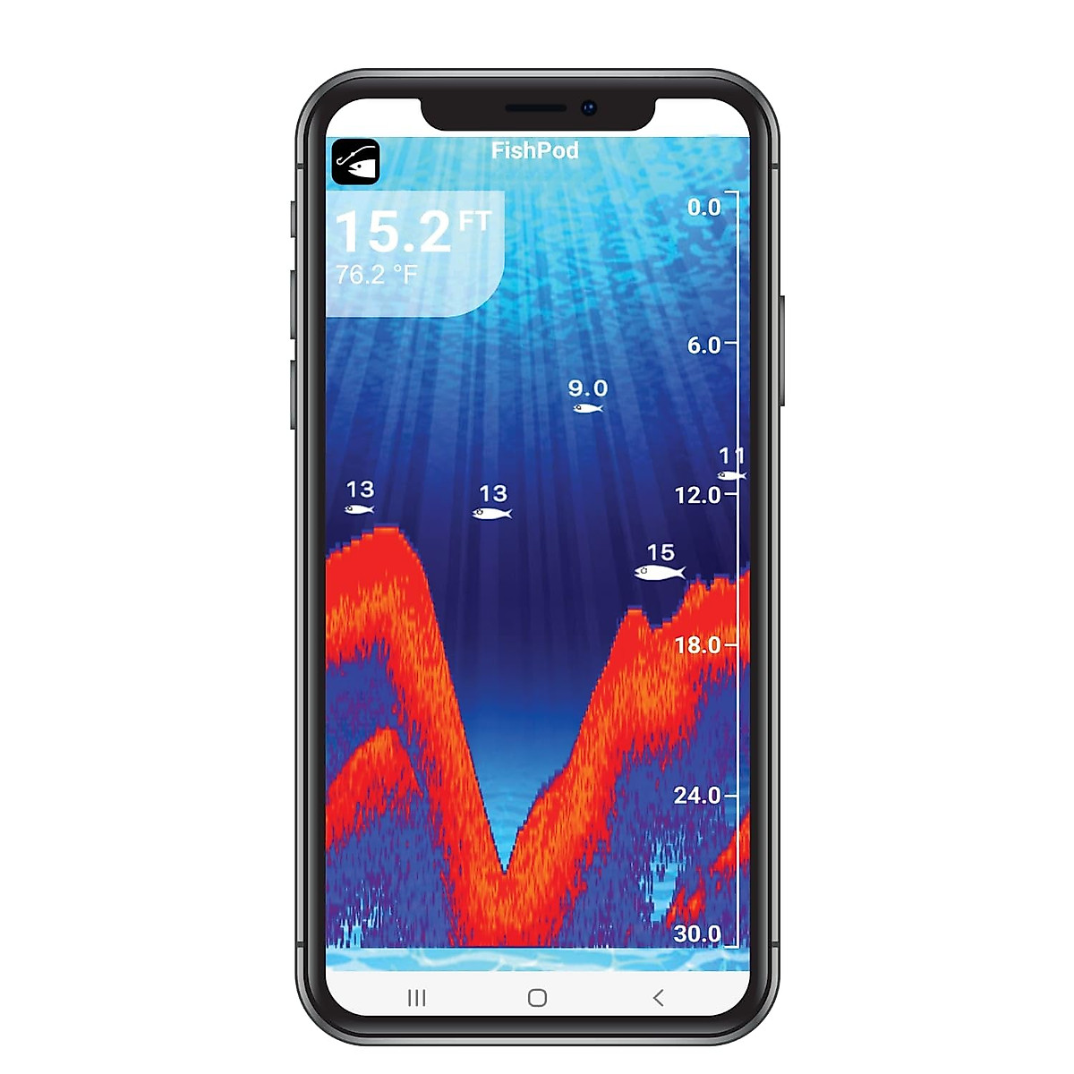 HawkEye FishPod® 5X Bluetooth Fishfinder