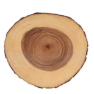 AeraVida Natural Rain Tree Wood Handmade Cutting Board | Versatile Wood Cutting Board | Rain Tree Wood Kitchen Decor | Handmade Home Cutting Board| Kitchen Decorative Food