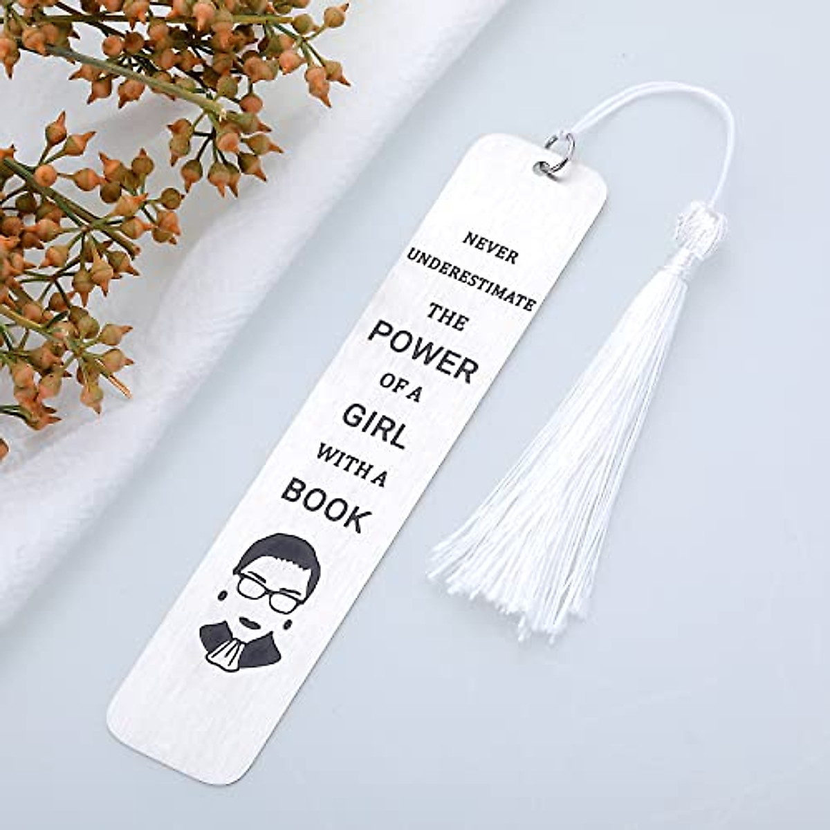 Graduation Gifts for Her Daughter Teen Girl Student Teacher Birthday Gifts for Book Lover Inspirational Bookmark for Women Graduation Gift for Her Female Friend Gifts for Feminist Future Lawyer Fans