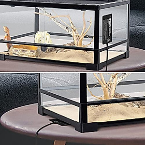 iPower 4X7 Inch 4W Under Tank Heater Warmer, 1-5 Gallon Terrarium Heat Mat for Hermit Crab/Turtle/Snake/Lizard/Gecko/Frog/Spider, Plant Box or Other Small Animals