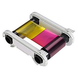 5 x Evolis Zenius R5F002AAA Color Ribbon - YMCKO - 200 Prints with Bodno Software Demo
